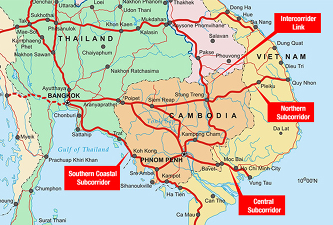 The Greater Mekong Subregion Gms Is A Natural Economic Area Bound